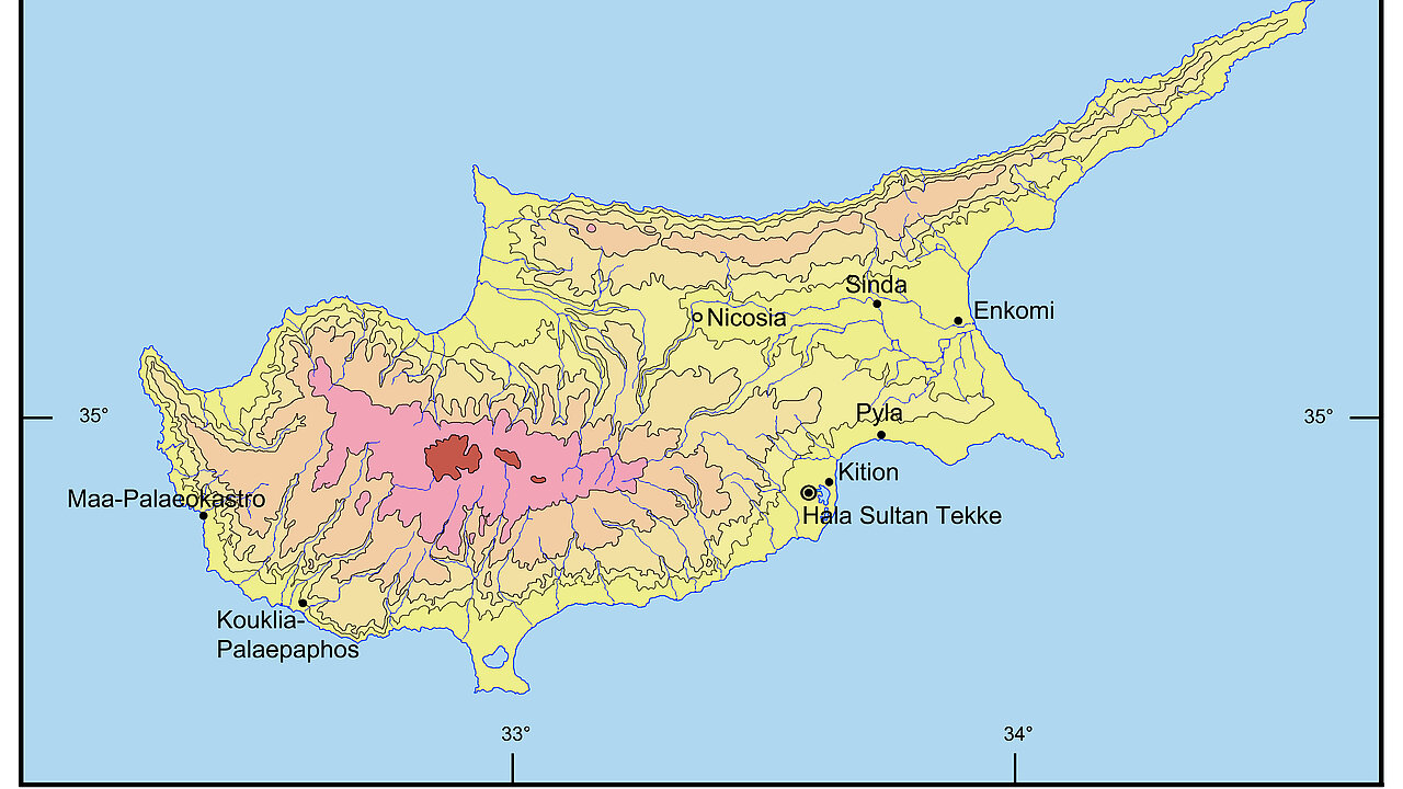 Sea Peoples Map